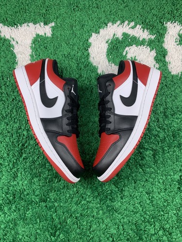 Air Jordan 1 Low Bred Toe Men’s Size 10 NEW 553558-612 | eBay