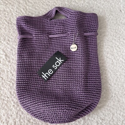 The Sak Large Dylan Brown Crochet Backpack | eBay