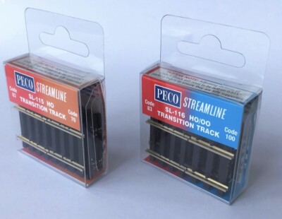 SL-116 PECO Streamline HO/OO Transition Track Code 83 to Code 100 | eBay UK