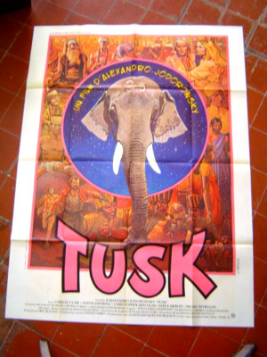 AFFICHE CINEMA ancien 1980 : film TUSK - JODOROWSKY / GIRAUD MOEBIUS | eBay