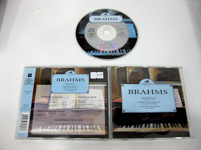 Brahms CD Symphony Nº3 - Ouverture Tragica - Cantos De Amor | eBay