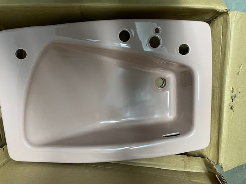 Kohler K-2170-45 Lady Vanity 28" Bathroom Sink SIDE SPRAY HOLE, WILD ...