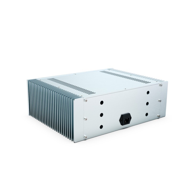Silver Aluminum Chassis DIY HIFi Box Power Amplifier Case Size W360 ...