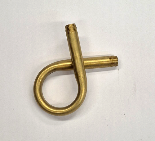 1/4" Angle Brass Pigtail/ Steam Siphon for Steam Heating units (New) | eBay