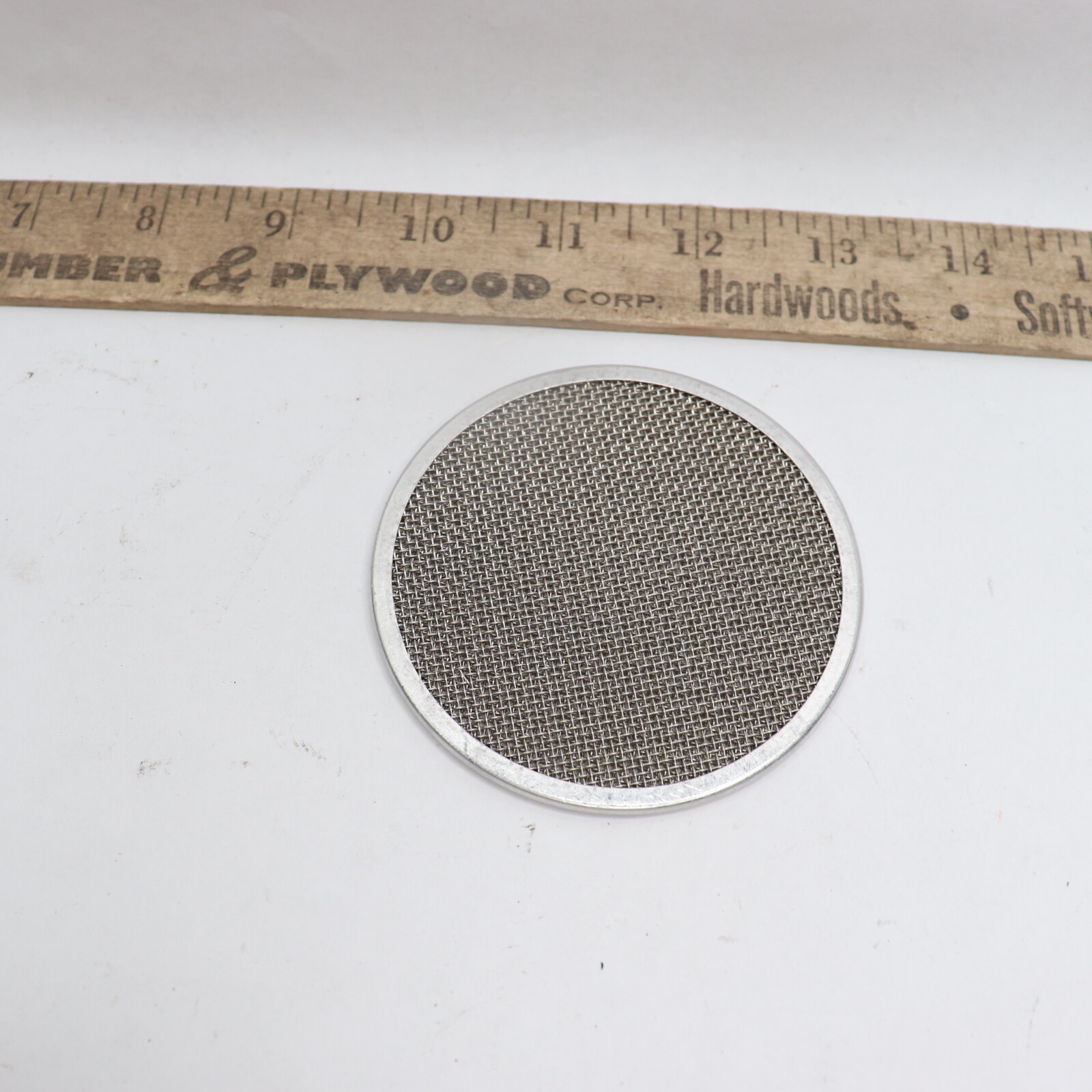 Round Woven Wire Mesh Filter Disc 5 Micron Stainless Steel 3-1/8 ...