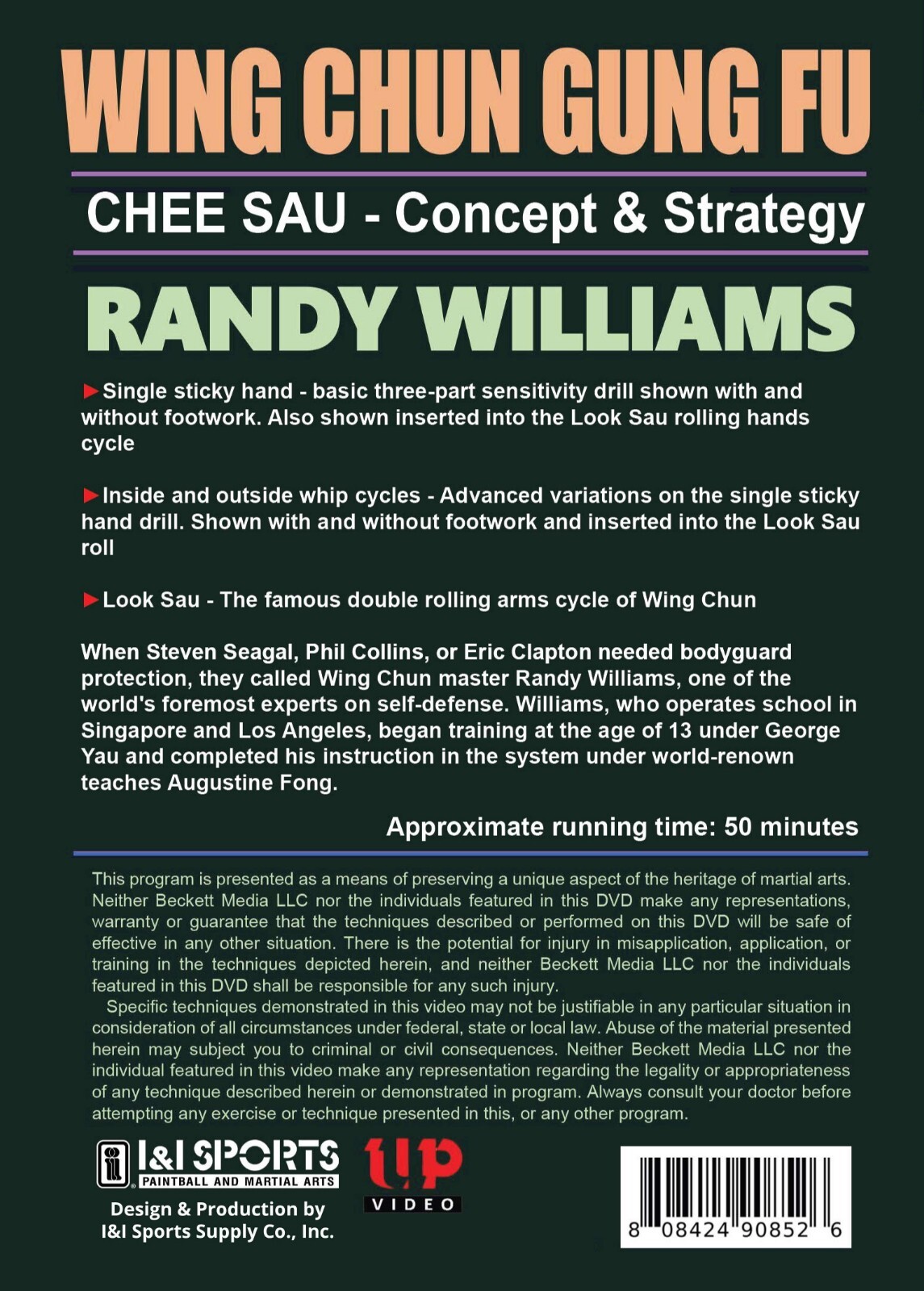 2 DVD Set Wing Chun Chee Sau Combat Sticky Hands Secrets - Randy Williams | eBay