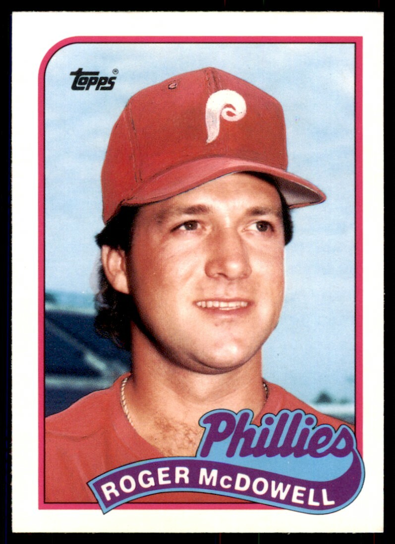 1989 Topps Traded Roger McDowell . Philadelphia Phillies #79T | eBay