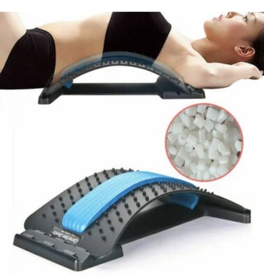 Posture Relief Magic Back Stretcher Lower Lumbar Pain Acupuncture Back ...