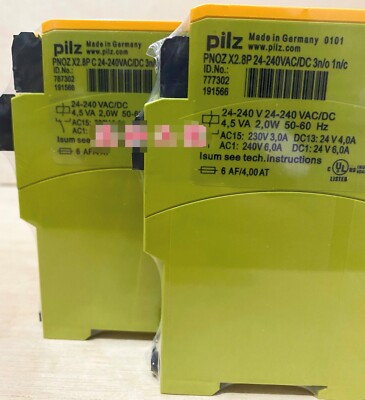 1PC NEW PNOZ X2.8P 24-240VAC/DC 3n/o 1n/c 777302 Relay Expedited ...