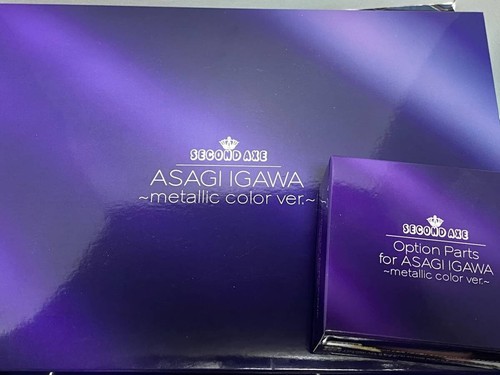 Native SECOND AXE Taimanin Asagi Metallic Color Action Figure + Parts ...