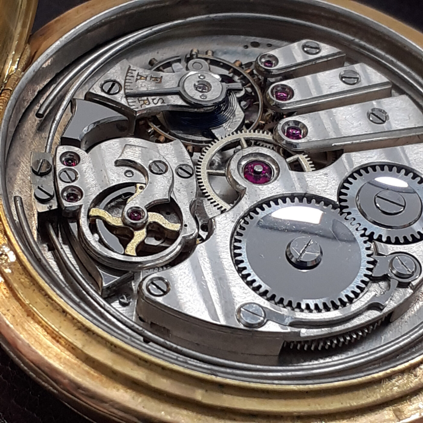 W/Box Pocket Watch Anonimo 52 mm 18K Yellow Gold Watch 20517 Sold By ...