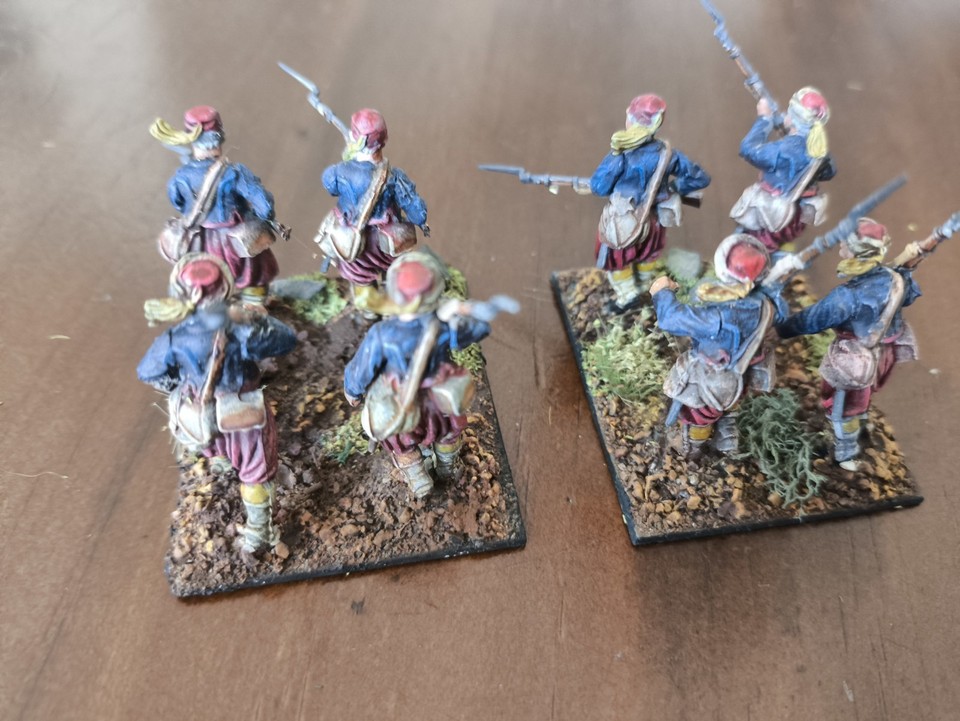 Perry Miniatures ACW AMERICAN CIVIL WAR ZOUAVES 28mm PROPAINTED Warlord ...