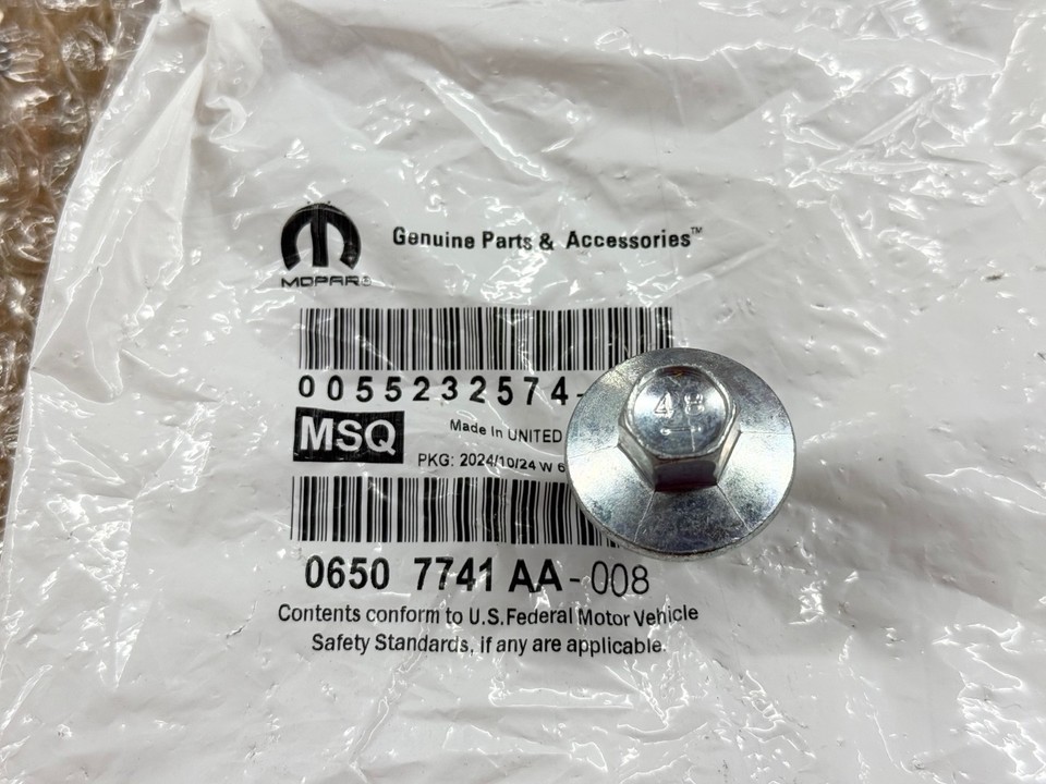 OIL DRAIN PLUG for 2003-2026 CHRYSLER ENGINE JEEP DODGE FIAT MOPAR OEM ...