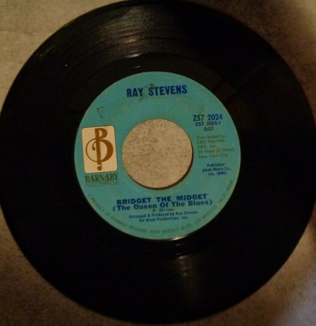 Ray Stevens - Bridget the Midget/ Night People - 7" 45 rpm | eBay