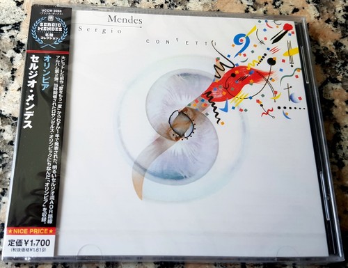 SERGIO MENDES Confetti 1984 NEW RARE CD w/ hit Alibis Joe Pizzulo ...