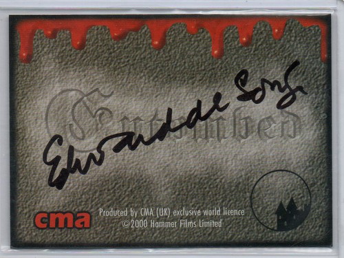 Hammer Horror Autograph Card Selection NM Strictly Ink Cornerstone ...