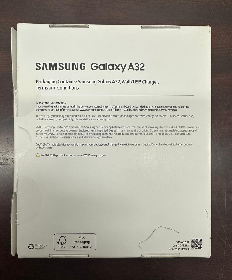 Samsung Galaxy A32 5G SM-A326U | 64GB | Black | Android | Octa Core ...