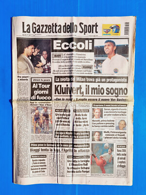 Journal Screen Sport 18 July 1997 Batistuta-Kanu-Schumacher-Kluivert ...