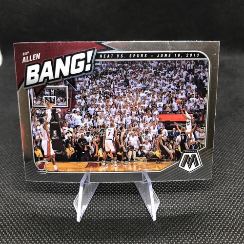 2021 Panini Mosaic Ray Allen #4 Bang! Insert - Miami Heat | eBay