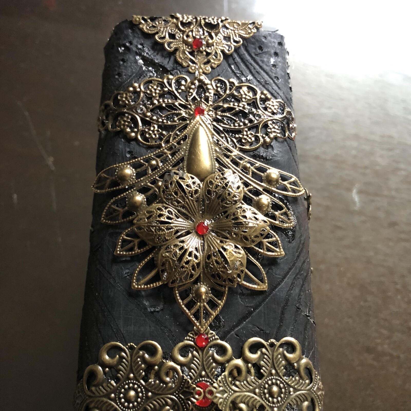 Custom Gothic Grimoire Satanic Antique Spell Book Dark Arts Vintage ...