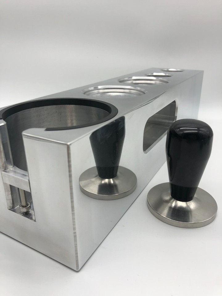 Tamperstation Siebträger Espressomaschine ECM ROCKET E61 poliert ...