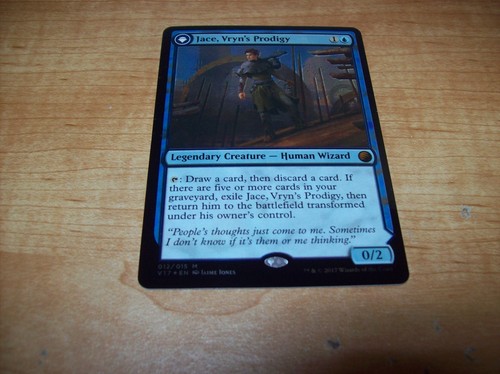 MTG JACE, VRYN'S PRODIGY\JACE, TELEPATH UNBOUND X1 *FOIL* From the ...