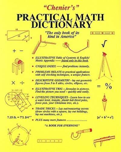 Chenier's Practical Math Dictionary - Perfect Paperback - GOOD ...