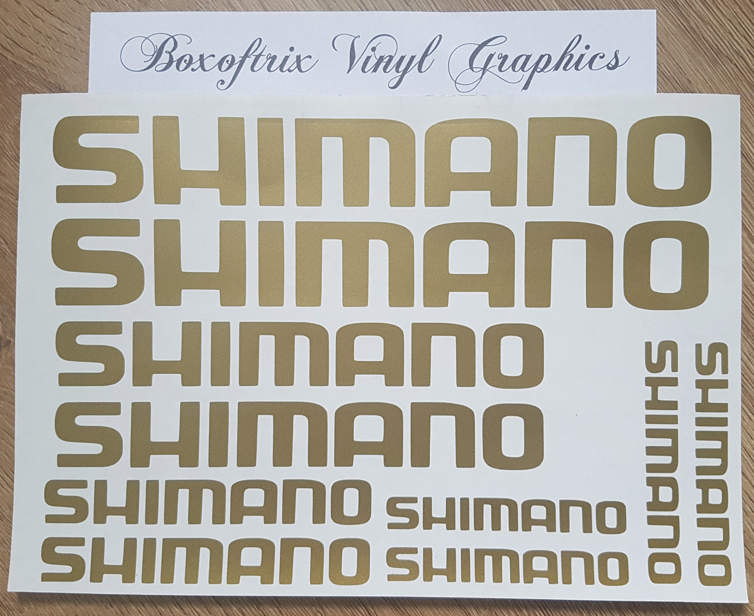 10 x Shimano Vinyl Decal Stickers - Bike, Cycle, Bicycle Frame, Fishing ...