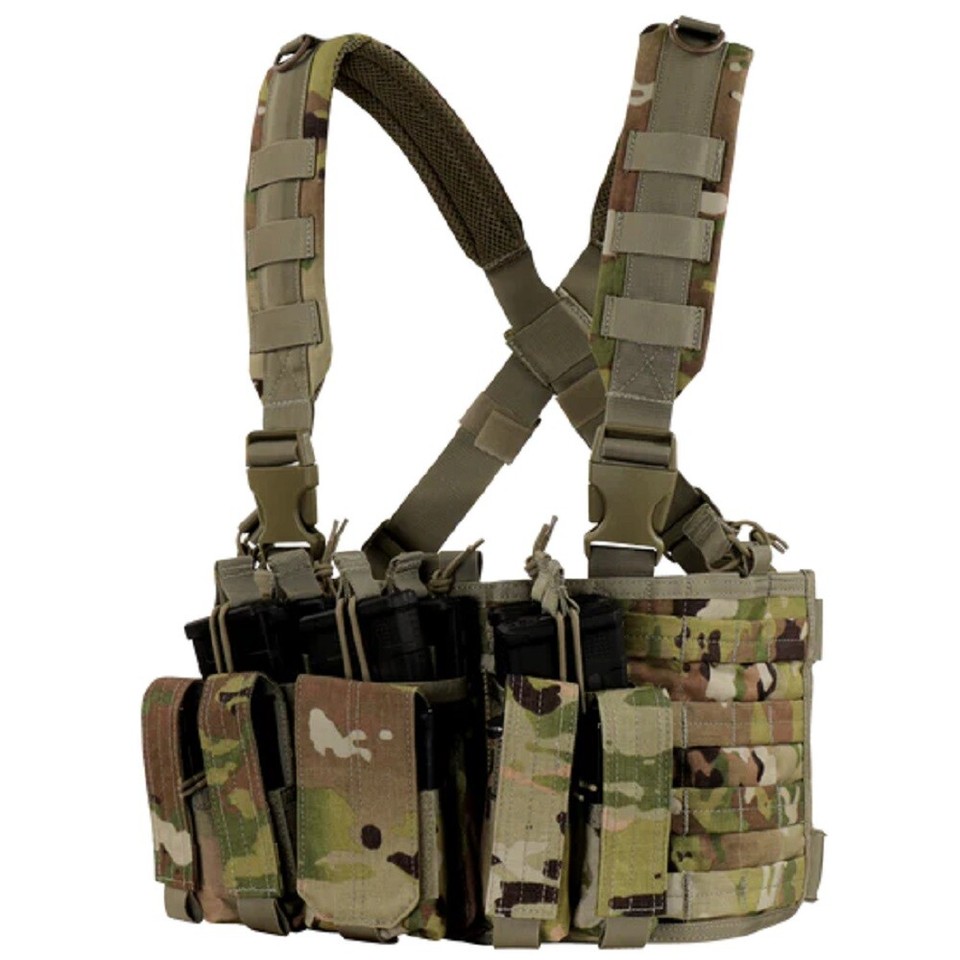 Condor MCR5 Tactical Kangaroo Magazine Pouch Military Recon Harness ...