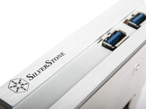 Silverstone FP36S Aluminum Front Panel 2X USB 3.0 Ports with 3.5-Inch ...