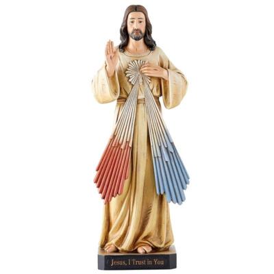 Divine Mercy Jesus Religious 12 Inch H Resin Figurine Statue | eBay