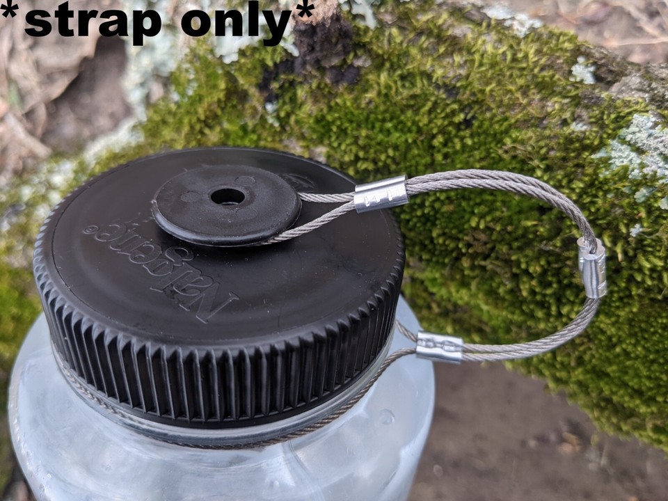 NALGENE 32oz Wide Mouth Bottle Replacement STAINLESS STEEL CAP ...