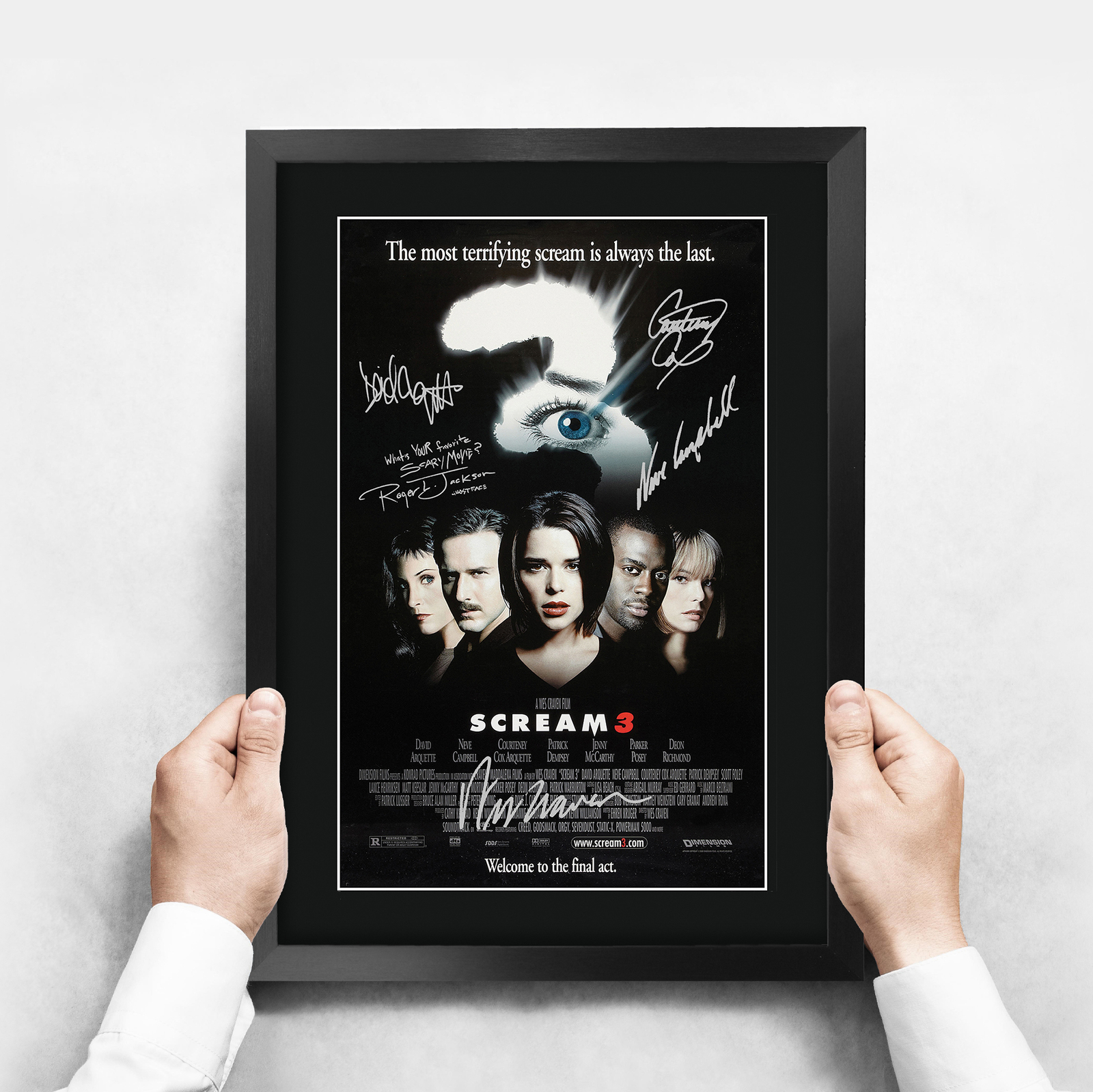 Scream Gift A3 Poster Signed Autograph Picture Print for Movie ...
