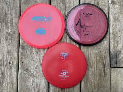 MVP Innova Discmania Disc Golf Lot 3 ROC3 Volt CD3 Driver Mid | eBay