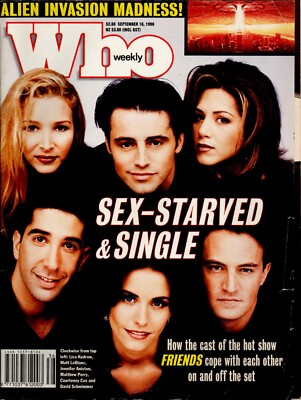 Who Weekly mag - September 16, 1996 - Friends, Olivia Newton-John ...