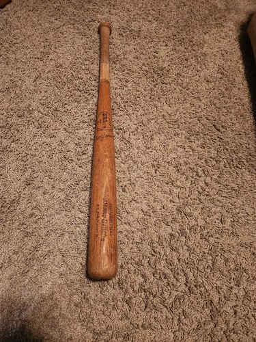 1970 WILSON A1512 'JOHNNY BENCH' "FLAME FUSED" LLB WOOD BASEBALL BAT 32 ...
