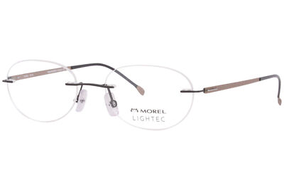 Morel Lightec 30098L NP02 Eyeglasses Frame Women's Black/Rose Gold ...