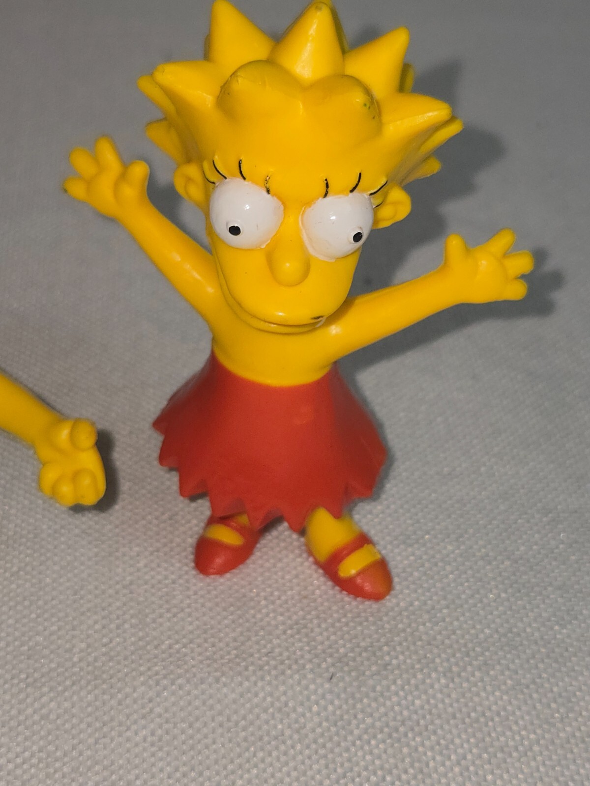 VINTAGE 1990 Jesco THE SIMPSONS Bendable Simpson Figure Toy W/ Lisa | eBay