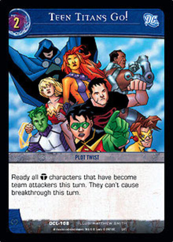 VS System: Teen Titans Go! [Played] DC Comics Legends TCG CCG Classic ...