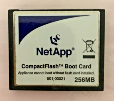 NetApp 501-00021 256MB Compact Flash Boot Card System Storage | eBay