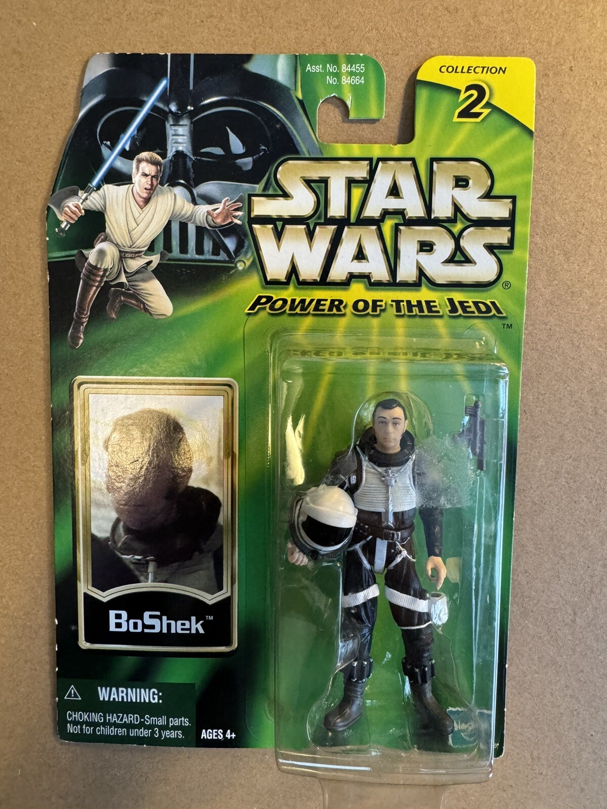 NEW HASBRO STAR WARS POWER OF THE JEDI BOSHEK ACTION FIGURE POTJ 2001 ...