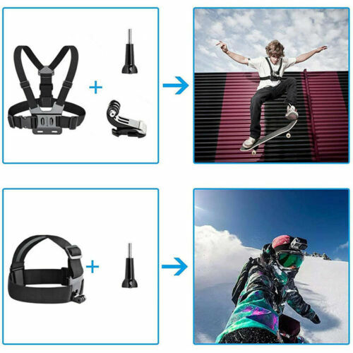 GoPro HERO Action Camera Accessories 258 in 1 Kit for Gopro 9, 8, 7, 6 ...