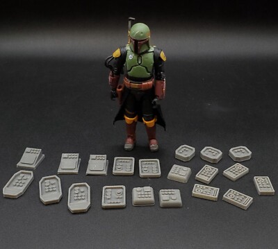 CUSTOM KEYPAD GREEBLE LOT 3.75" STAR WARS GI JOE FIGURE DIORAMA GREEBLE ...