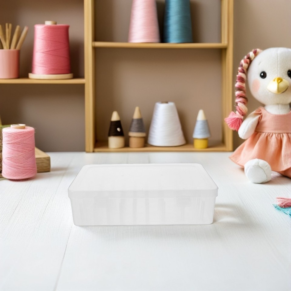 3 Pcs Embroidery Storage Box Sewing Thread Spools Holder Organizer ...