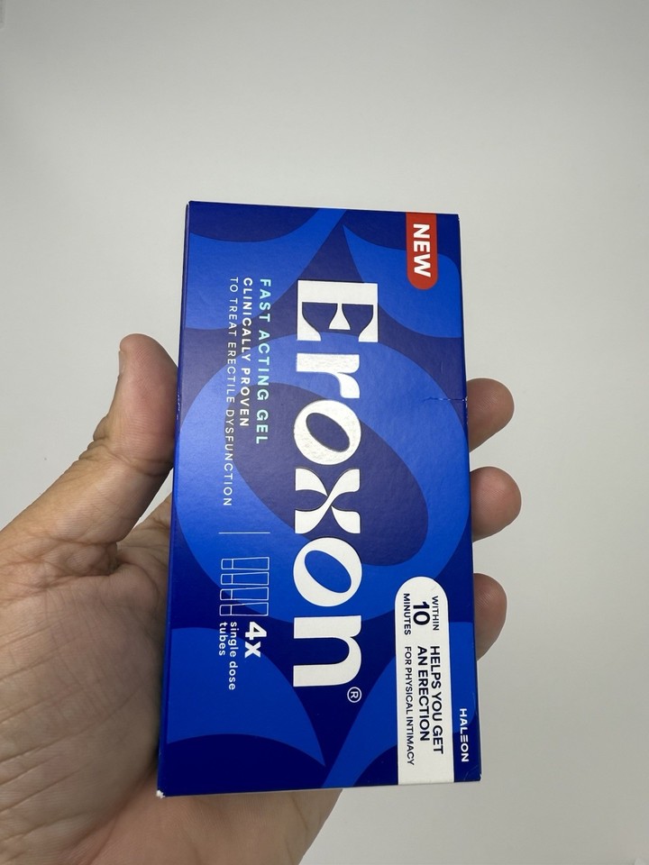 EROXON STIMGEL 4 Single Dose Tubes Erectile Dysfunction Fast Acting Gel ...