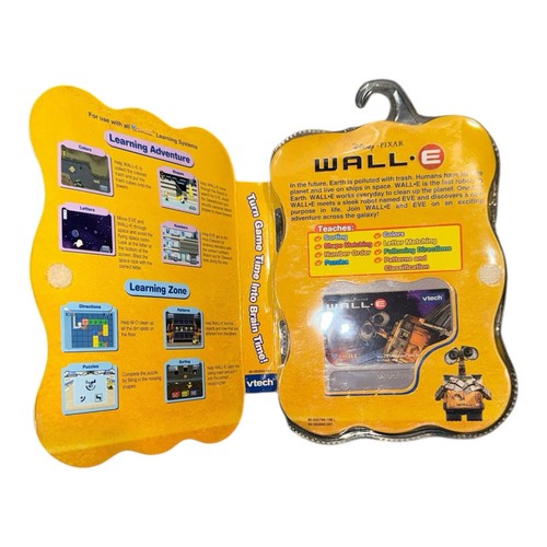 VSmile VTech Disney Pixar Wall-E Learning Smartridge Sealed - READ | eBay