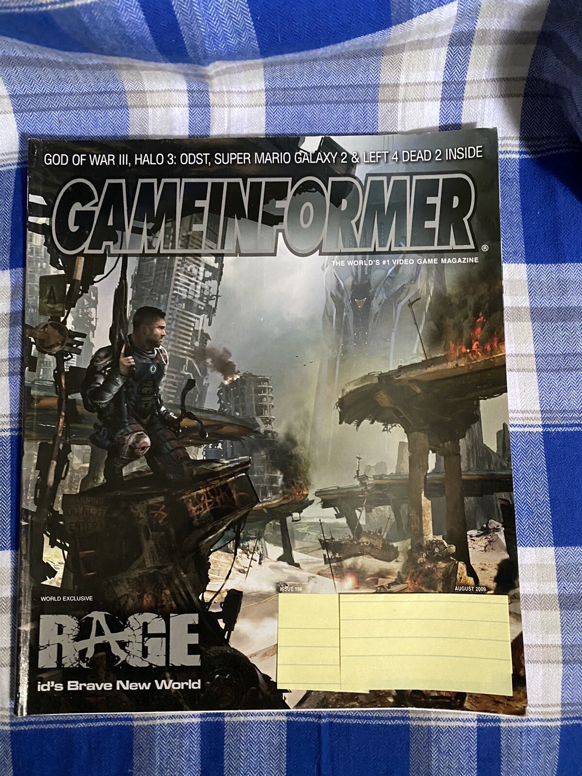 Game Informer Magazine August, 2009 God of War, Halo 3 ODST, Super ...
