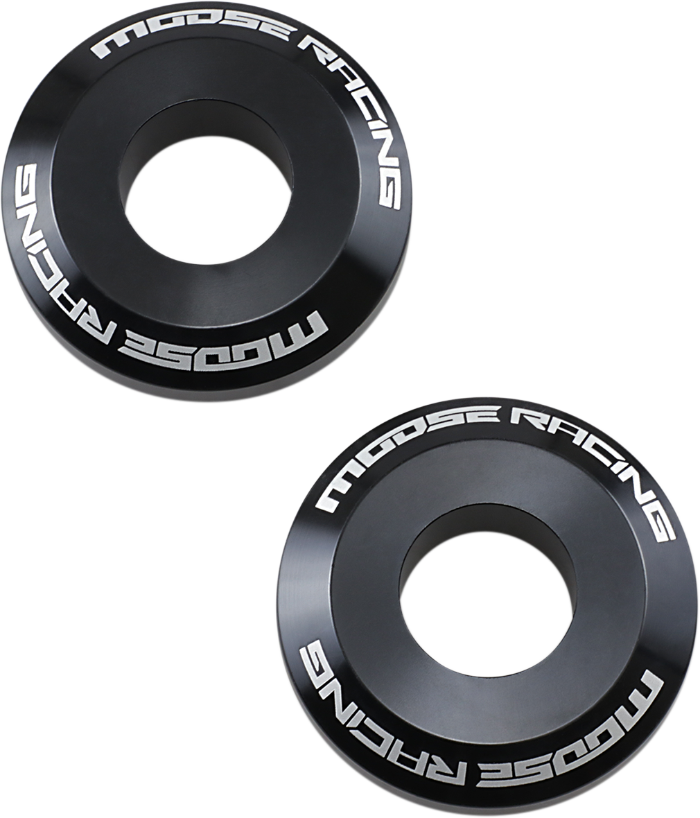 Moose Racing Fast REAR Wheel Hub Spacers BLACK 0222-0544 KTM Husqvarna ...