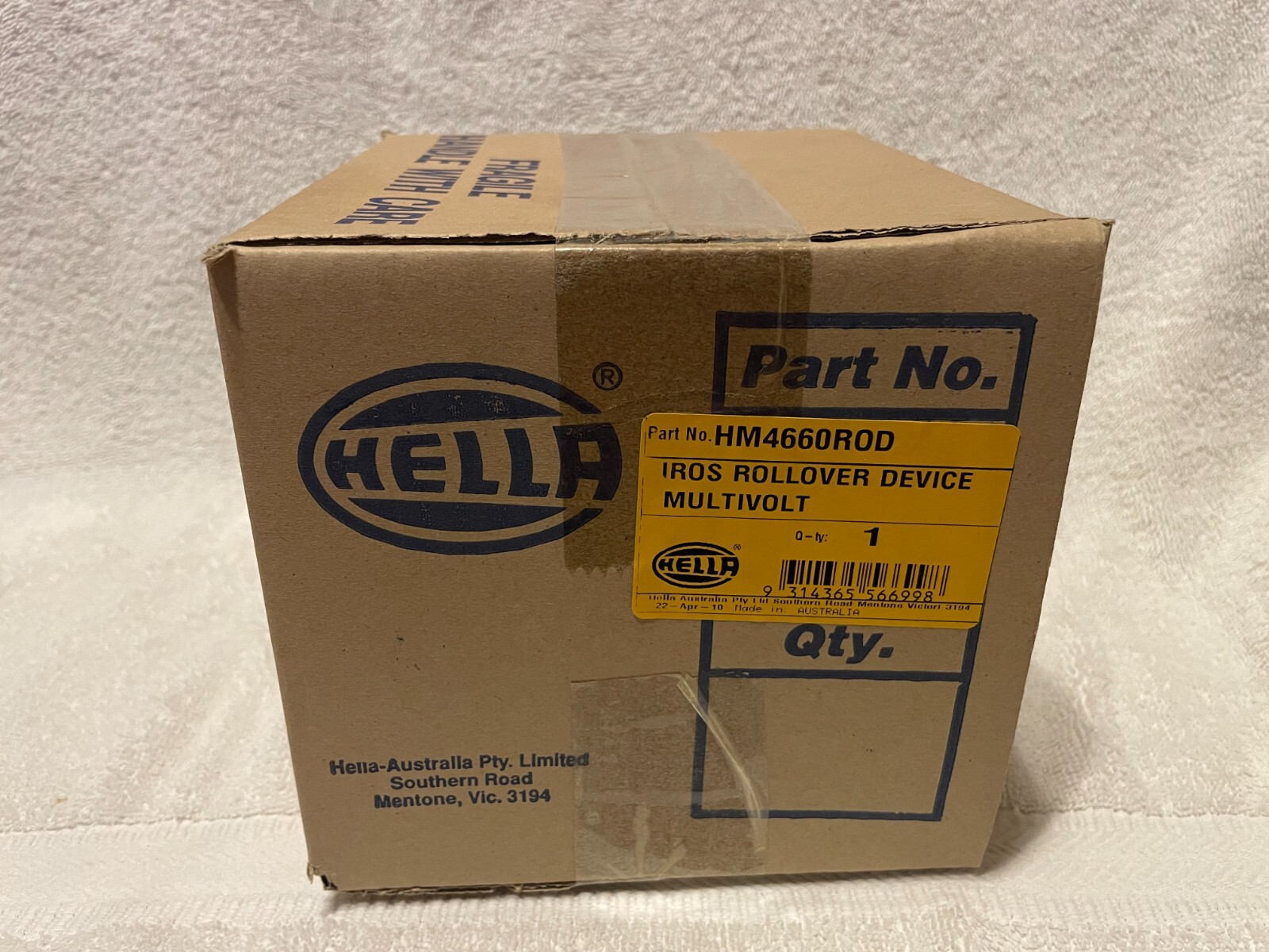 Hella HM466ROD Iros Rollover Sensor | eBay