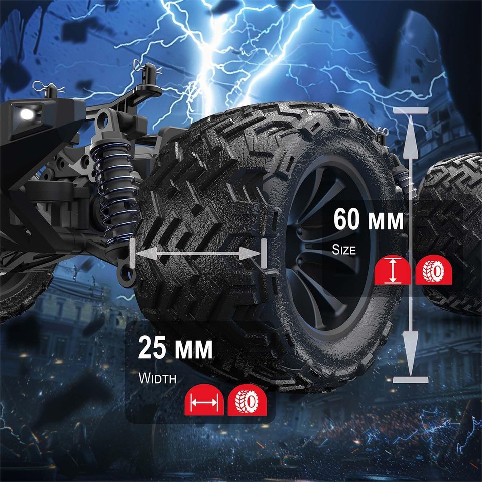 RC Cars High Speed Remote Control Car for Adults Kids 30+MPH, 1:16 ...